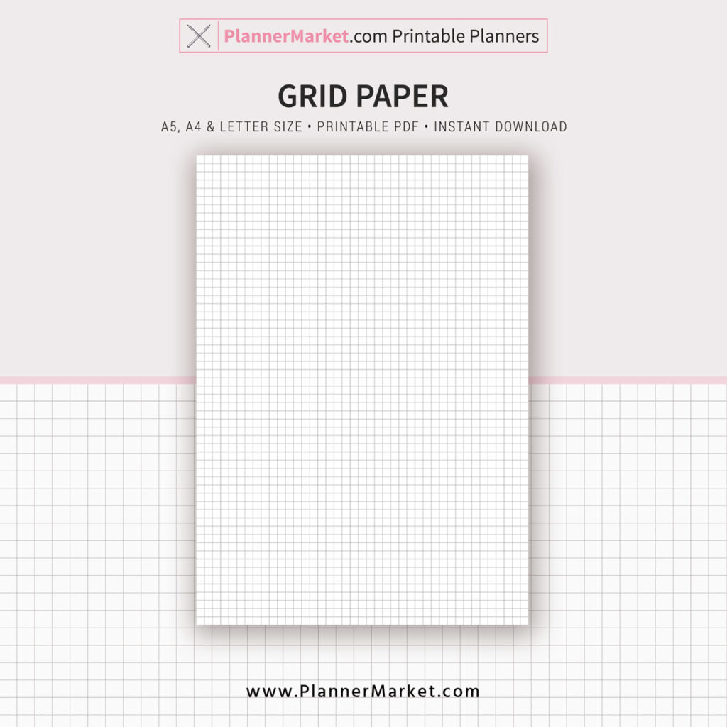 Basic Pages, Dot Grid, Grid, Lined Paper, Notebook, A4, Letter Size, A5 ...