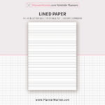 Basic Pages, Dot Grid, Grid, Lined Paper, Notebook, A4, Letter Size, A5 ...