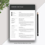 Want Your Resume Stand Out? Try This Beautiful Resume Template With ...