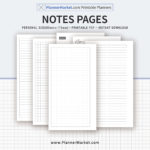Notes Pages, Notebook Pages, Notes Template,Notes Planner, Personal ...